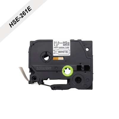 LK - TZE-SL251. BROTHER 24mm Negro en Fondo Blanco Cinta 8mt Auto ...