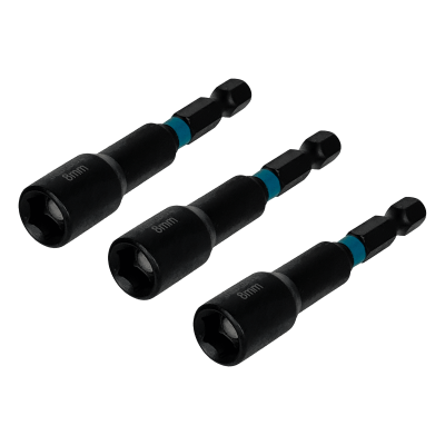 LK - SET-PH. TOTAL Set 3 Puntas Hexagonales 8mm 1/4 Largo-65mm TAC270831