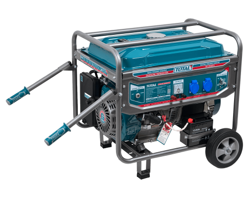 LK - GENE-50 TOTAL 5000W Generador electr a gasolina Tanque-25L 220VAC ...