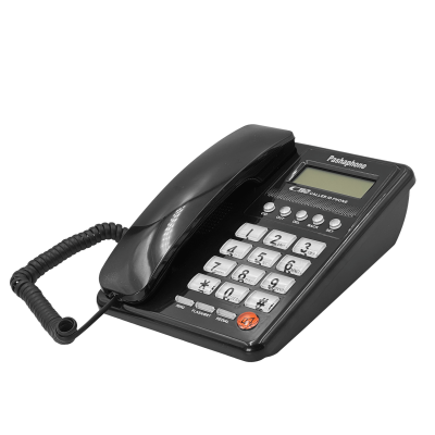 LK - KX-T8001CID. PASHAPHONE Telefono Analogo 1-RJ11 RJ9 Caller-ID Pantalla
