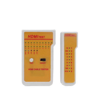 LK - HDMI-TEST. HDMI Cable Tester 2-HDMI requiere-Bateria-9V 24-LED