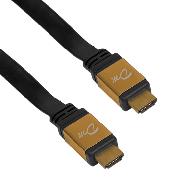 LK - HDMI-20MM. 20mt HDMI-M HDMI-M Cable Plano Negro v1.4 3D 2000cm