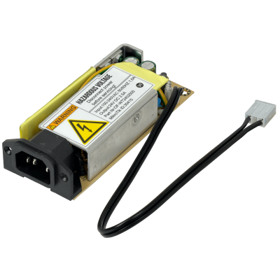 LK - F24-W60R. MIKROTIK req-cable 24V 2,5A 100-240V C14 Fuente Repuesto ...