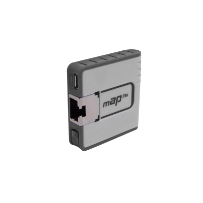 LK - MAP-LITE. MIKROTIK L4 2,4GHz-2x2 22dBm 1-100-PoE/10-60V inc5V-USBM ...