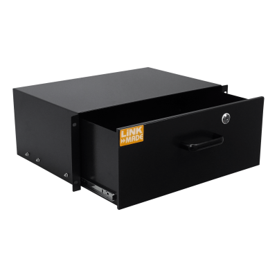 LK - RAC-4U. LINKMADE 4U Bandeja c/Llave Negro p/Rack Altura-4-RU ...